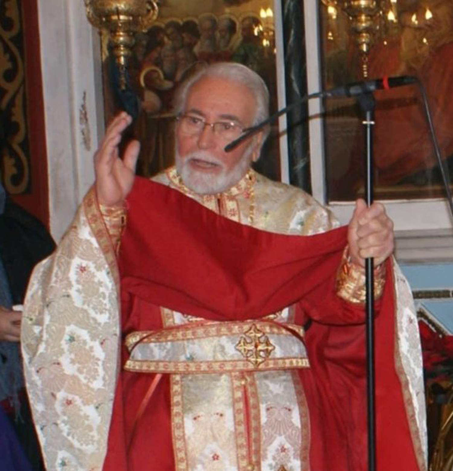 Αναγγελία κοίμησης του μακαριστού πρεσβ. Χαραλάμπους Τριαντόπουλου ...