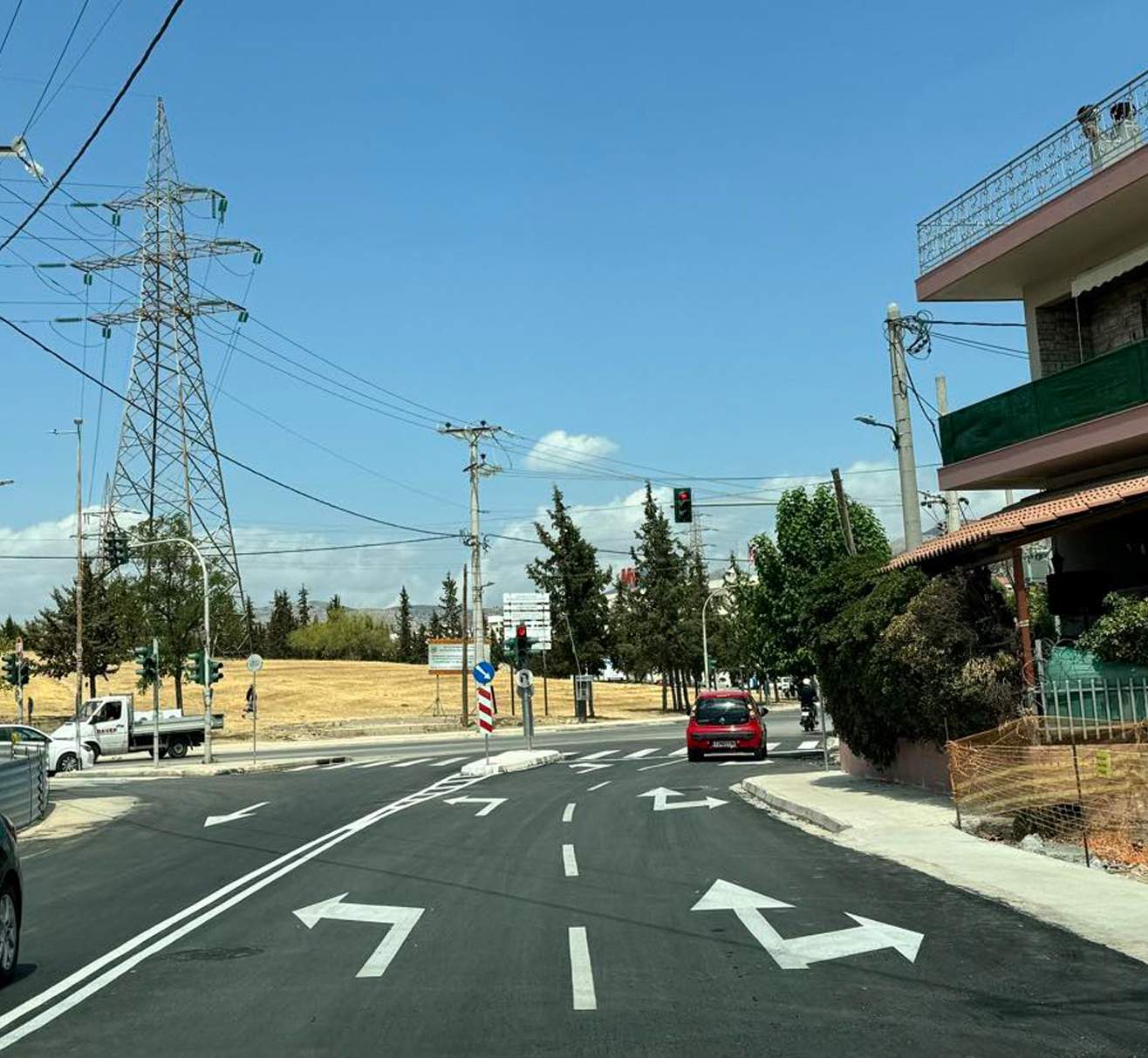 Δόθηκε σε κυκλοφορία ο δρόμος στην Αγίου Διονύσιου και Εθνικής ...